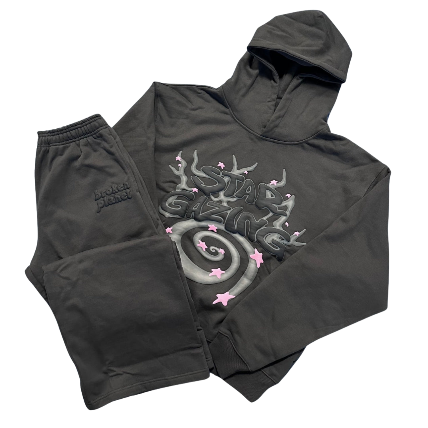 Broken Planet 'Stargazing' Soot Black Tracksuit | Hype Locker UK