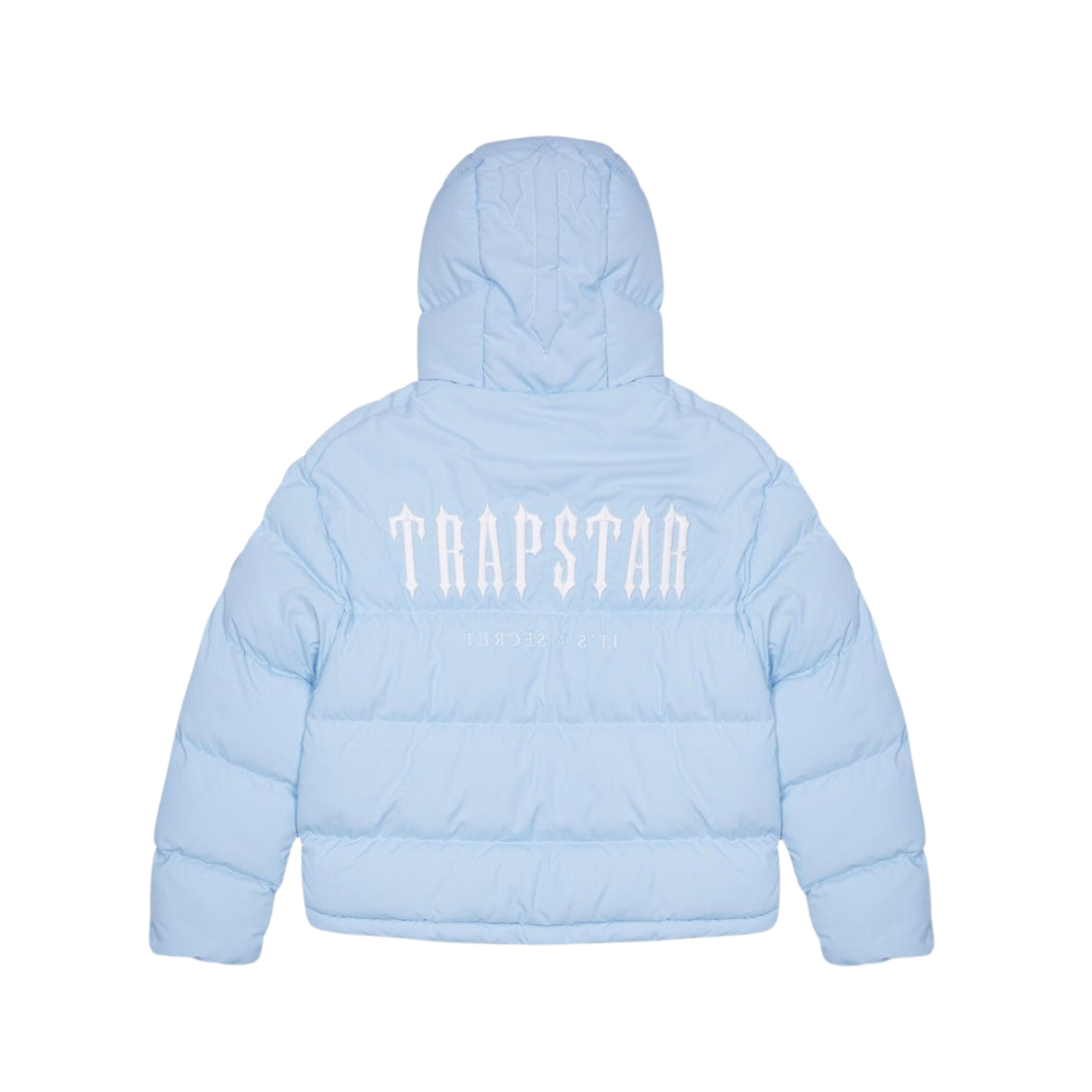 Trapstar Decoded Hooded Puffer Jacket 2.0 - Ice Blue – Hype Locker UK