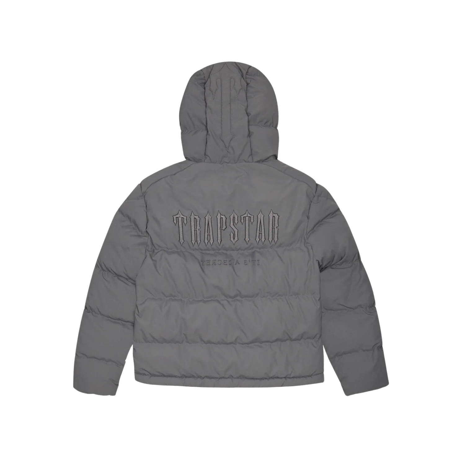 Trapstar Decoded Hooded Puffer Jacket 2.0 - Grey – Hype Locker UK