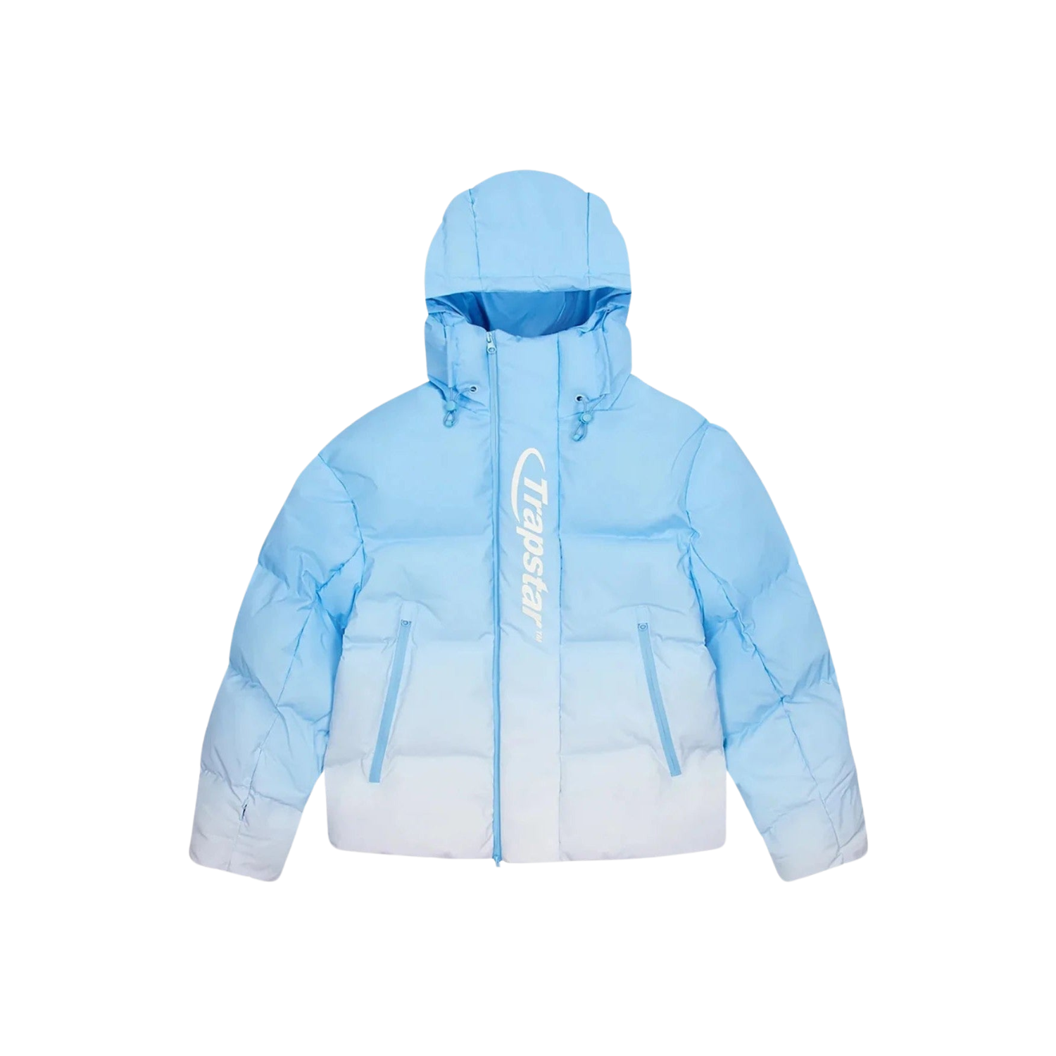 Trapstar Hyperdrive Technical Puffer Jacket - Blue Gradient | Hype ...