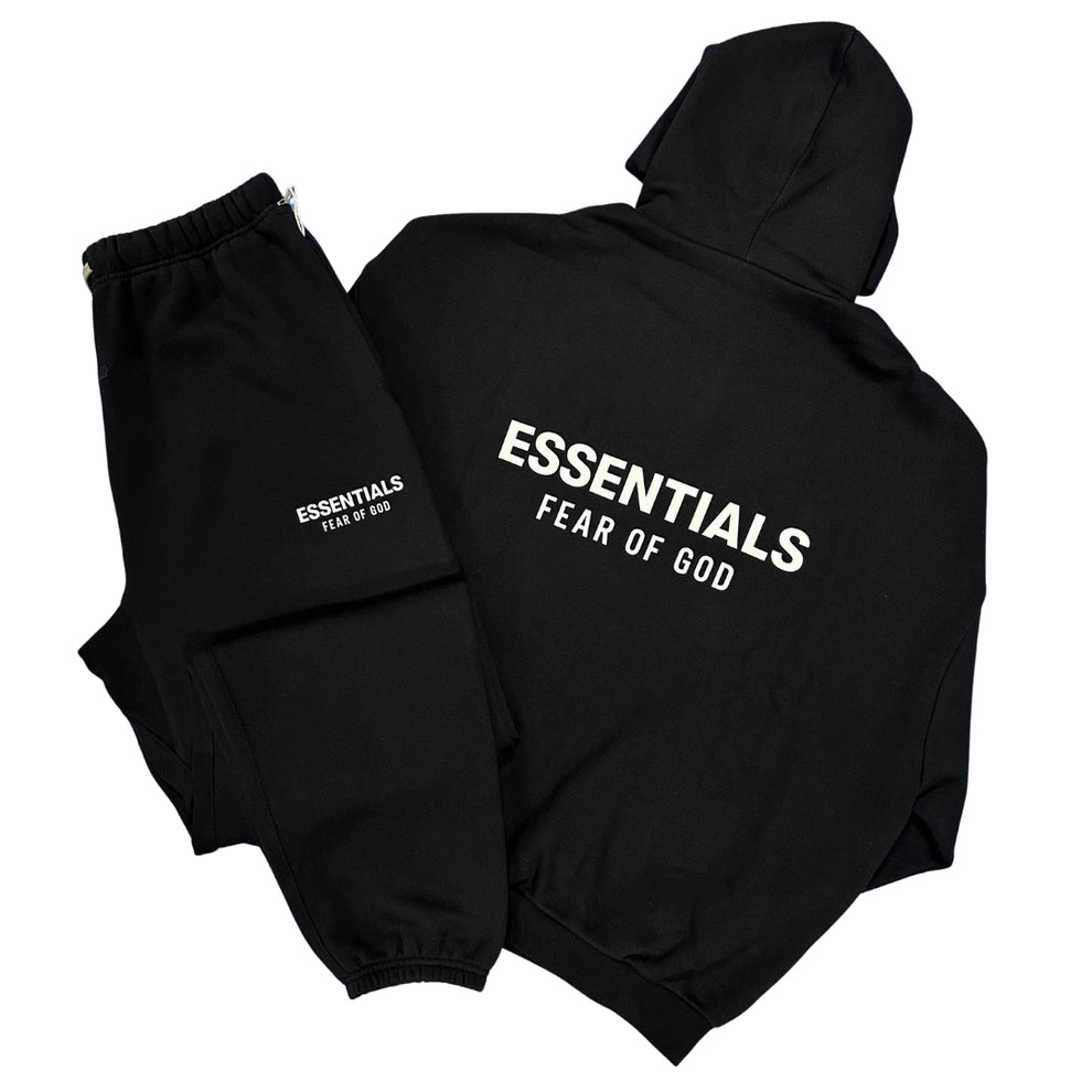 Fear of God ESSENTIALS - Black Tracksuit (FW24) | Hype Locker UK