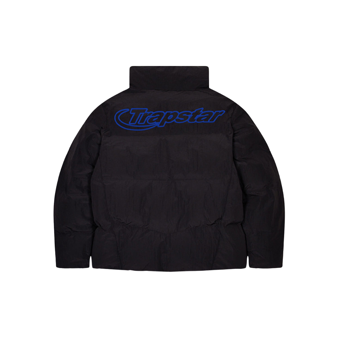 Trapstar Hyperdrive Ripstop Puffer Jacket - Black / Blue – Hype Locker UK