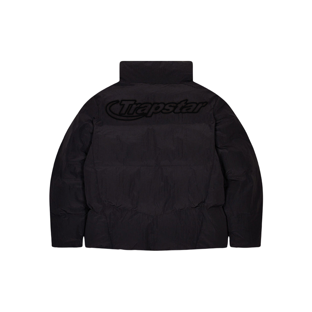 Trapstar Hyperdrive Ripstop Puffer Jacket - Blackout – Hype Locker UK