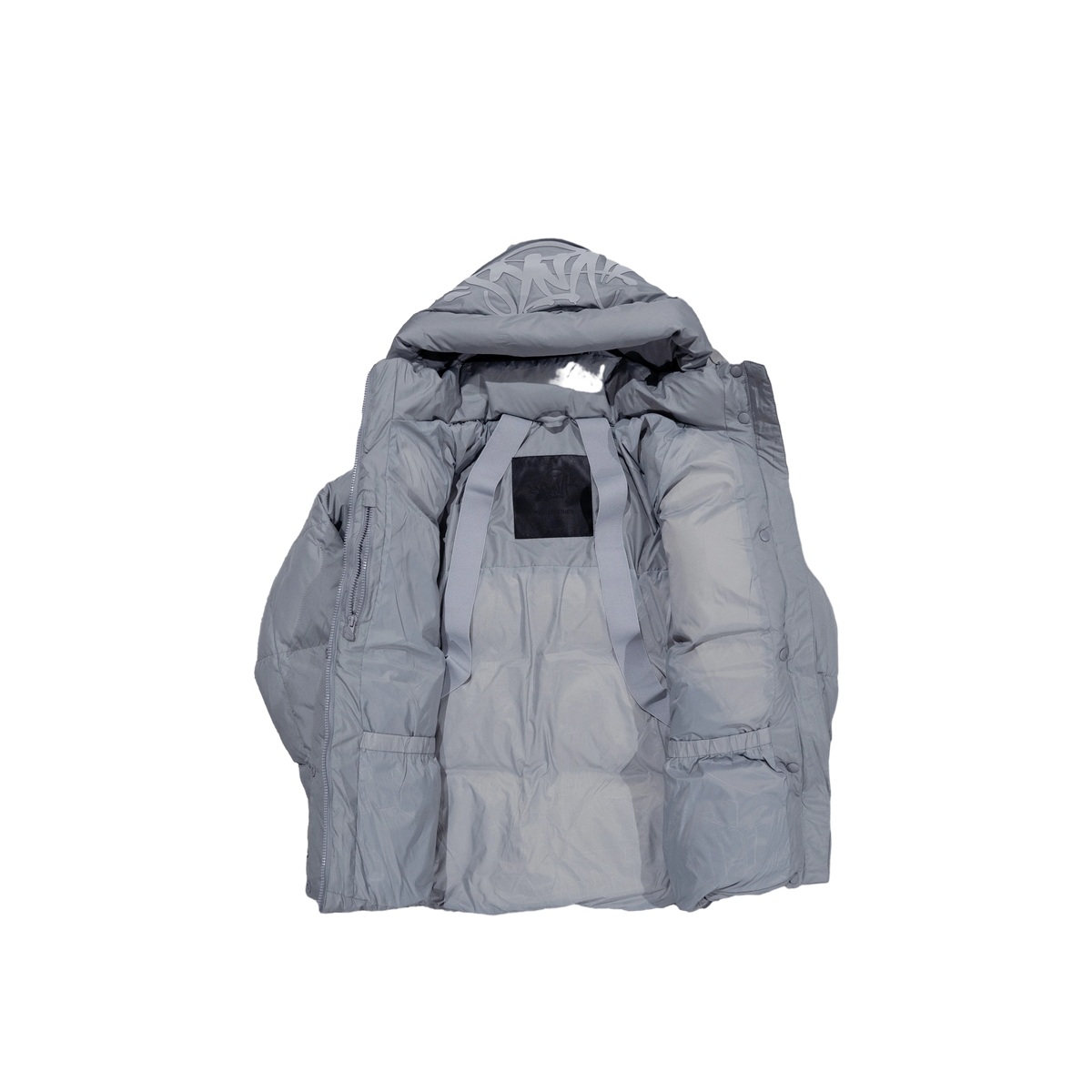 Syna World Down Puffer Coat - Grey | Hype Locker UK