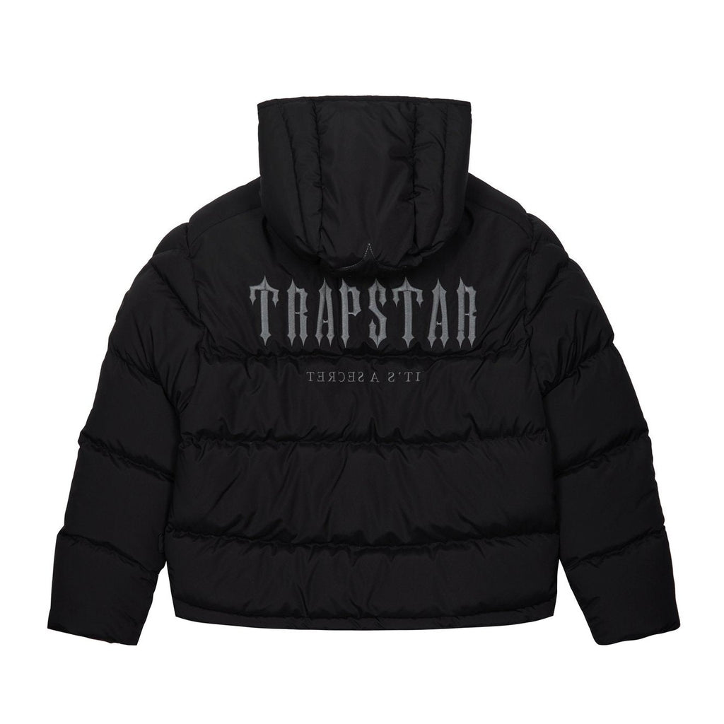 Trapstar Decoded Hooded Puffer Jacket 2.0 - Black – Hype Locker UK